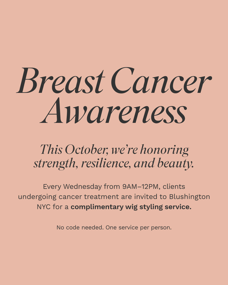 Blushington Honors Breast Cancer Awareness Month with Complimentary Wi ...